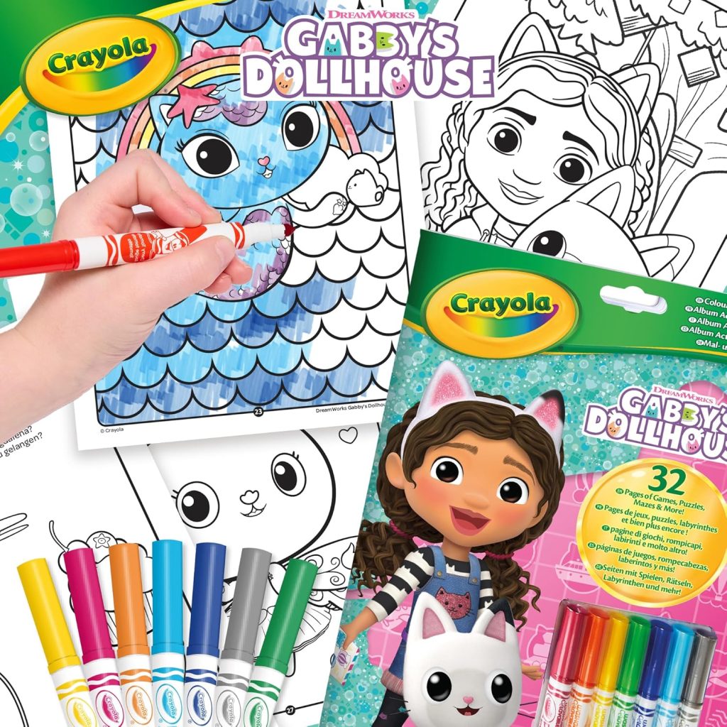 Gabby’s Dollhouse Activity & Coloring Pad – SFi Africa