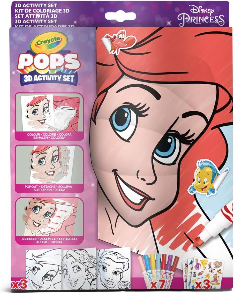 Pops Color & Activity set – Disney Princess – SFi Africa